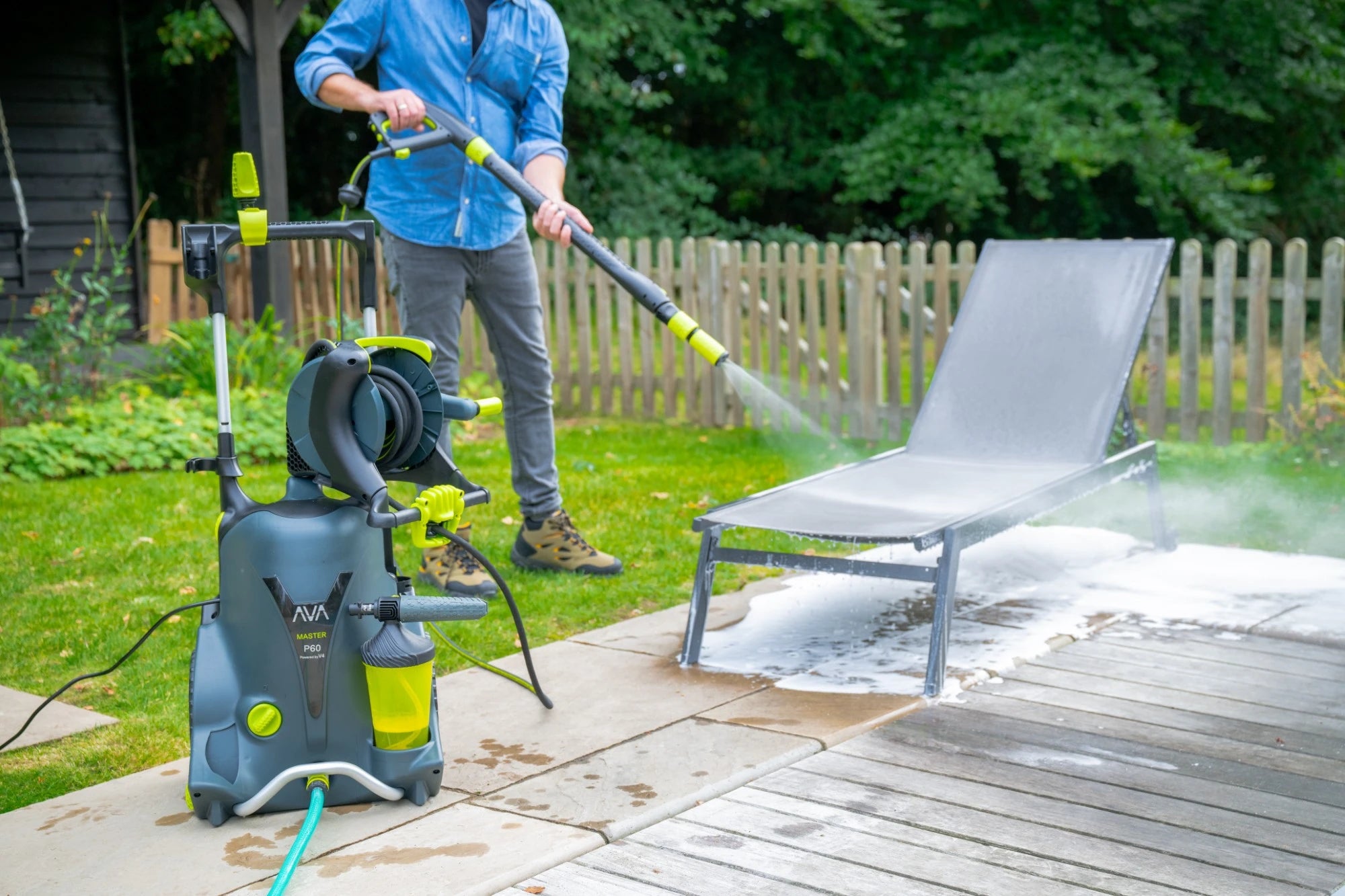 AVA Master 2.0 P20 X-Large Pressure Washer | 150 Bar Patio & Car ...