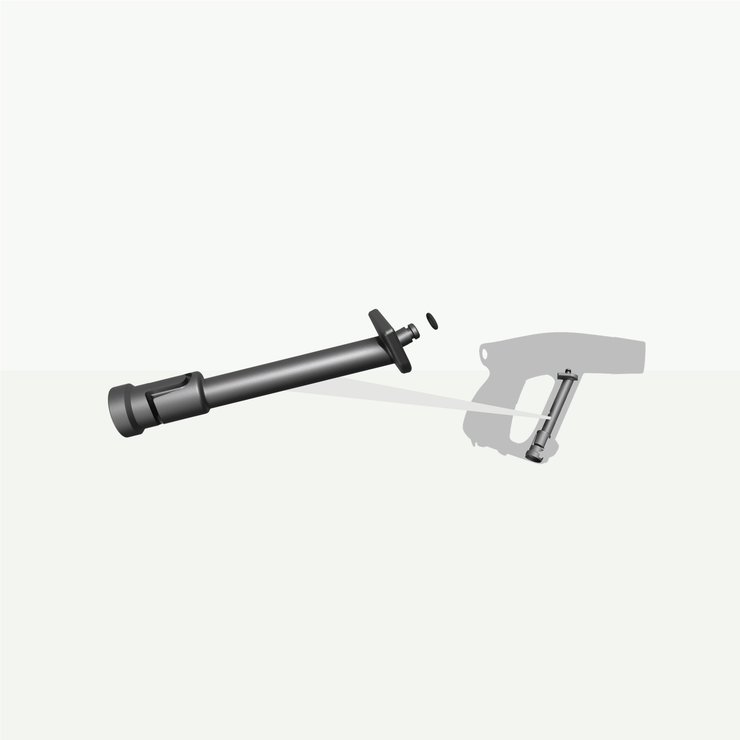 AC 01 Gun internal pipe for AVA gun PG4 and PG1 – AVA of Norway
