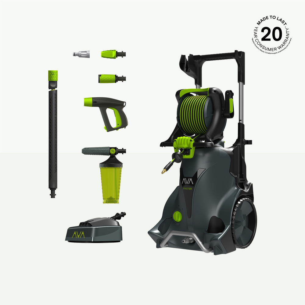 AVA Master 2.0 P20 X-Large Pressure Washer | 150 Bar Patio & Car ...